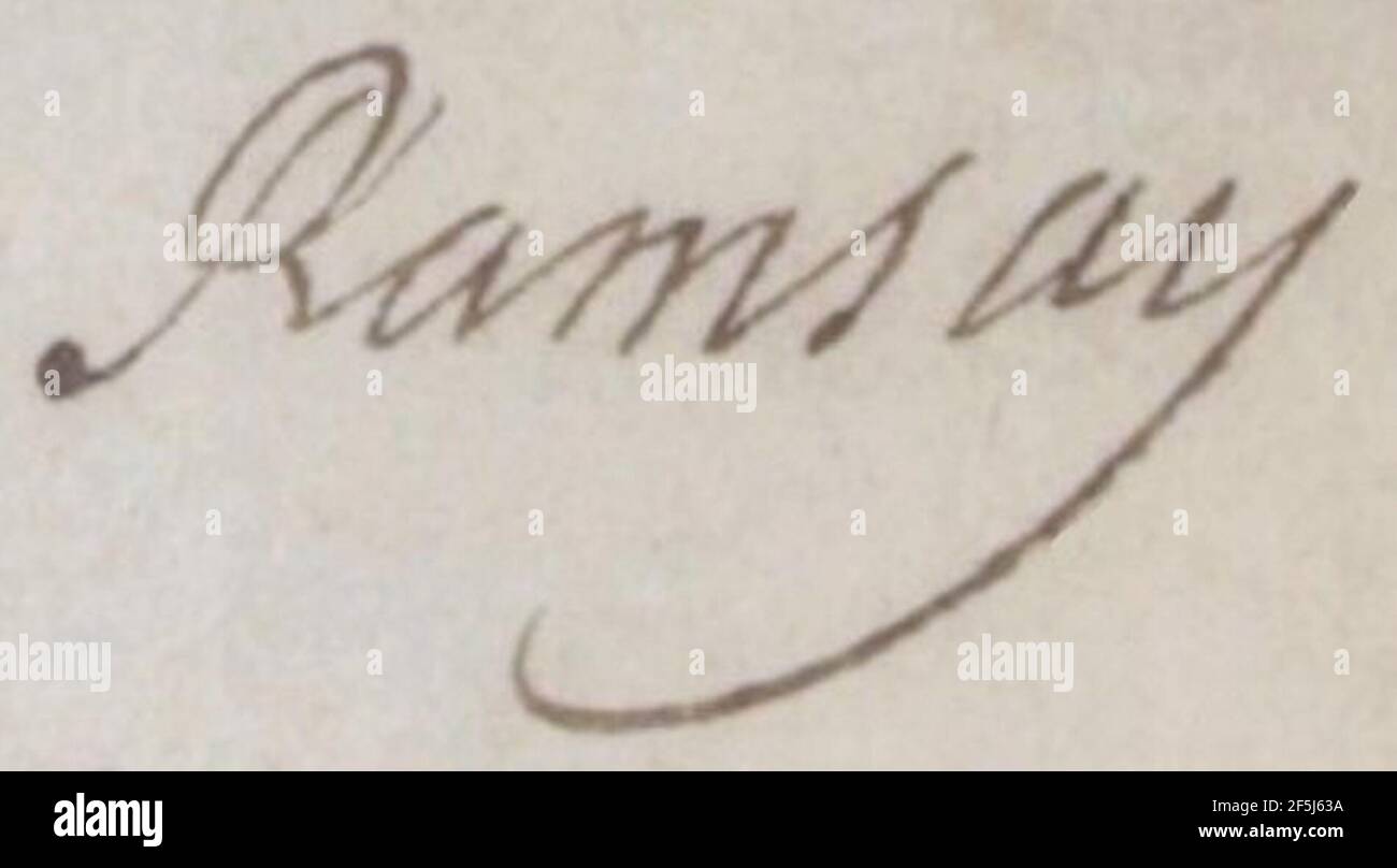 Ed signature hi-res stock photography and images - Alamy