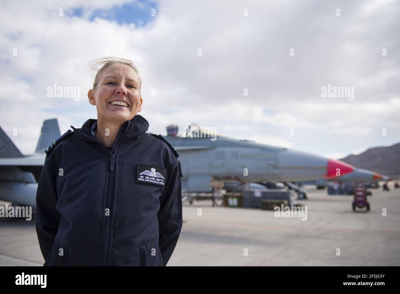 RAAF doctor at Nellis AFB in February 2019 Stock Photo - Alamy