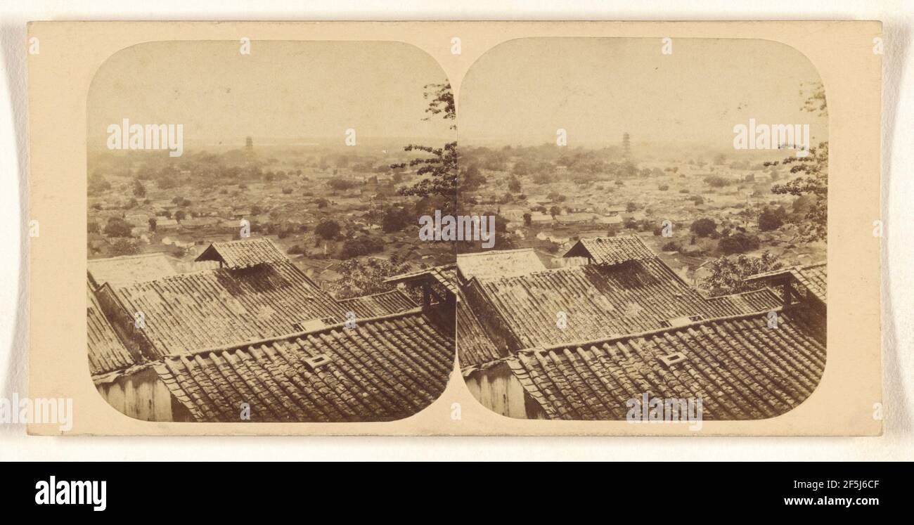 Canton. Panorama of Canton, Taken from Magazine Hill, Now the Head ...