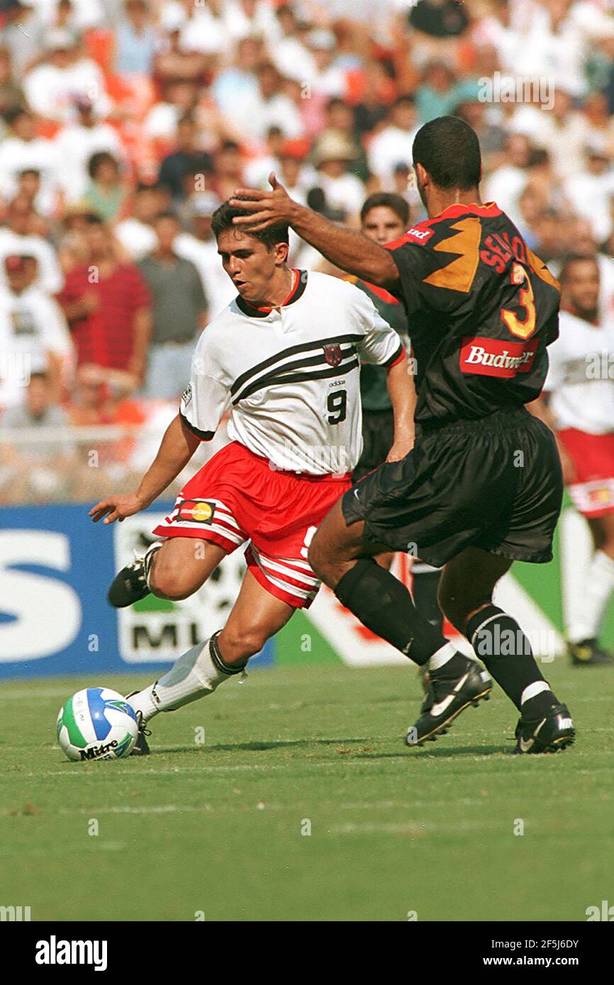 Jaime Moreno of D.C. United in action Stock Photo - Alamy