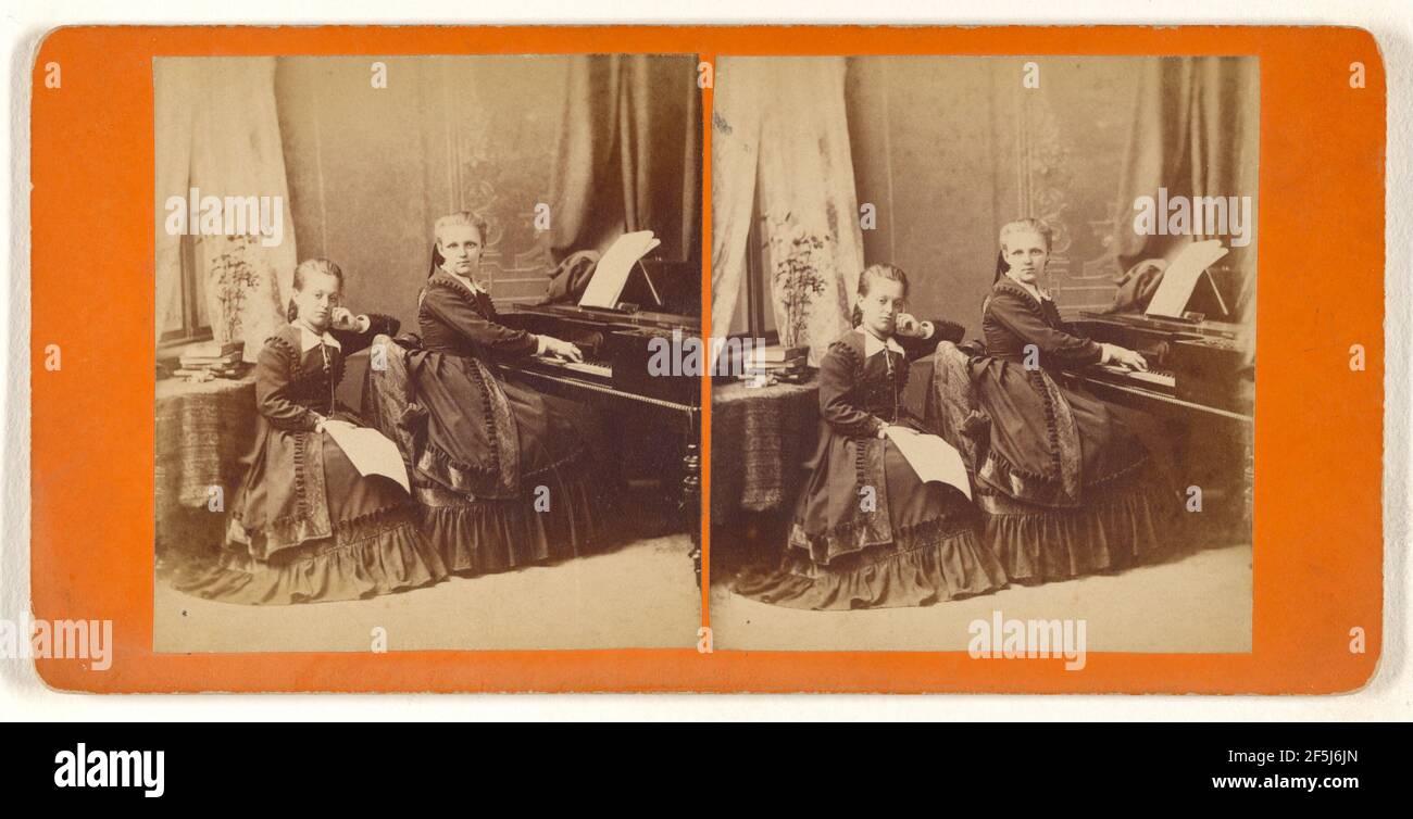 Ladies Duett.. Attributed to Peter F. Weil (American, active New York ...