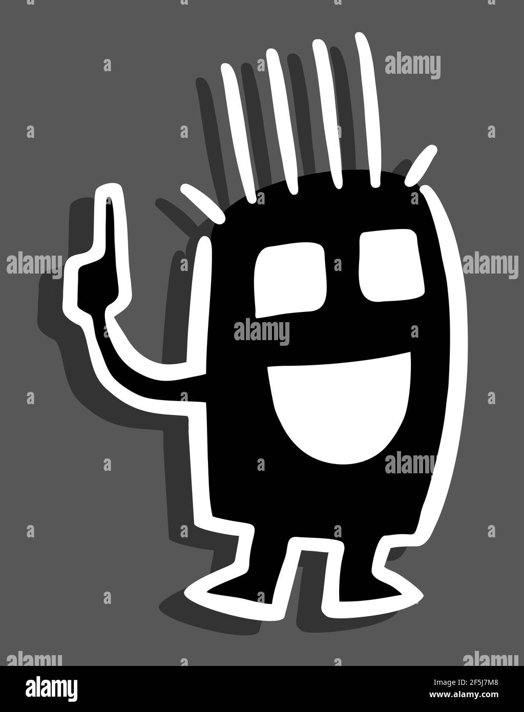 Puppet face Stock Vector Images - Alamy