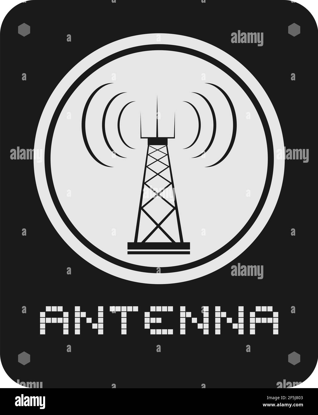 Antenna sign design Stock Vector Image & Art - Alamy