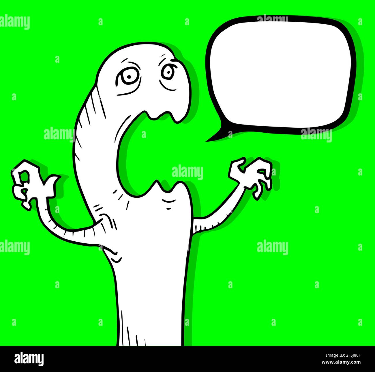 monster comic draw Stock Vector Image & Art - Alamy