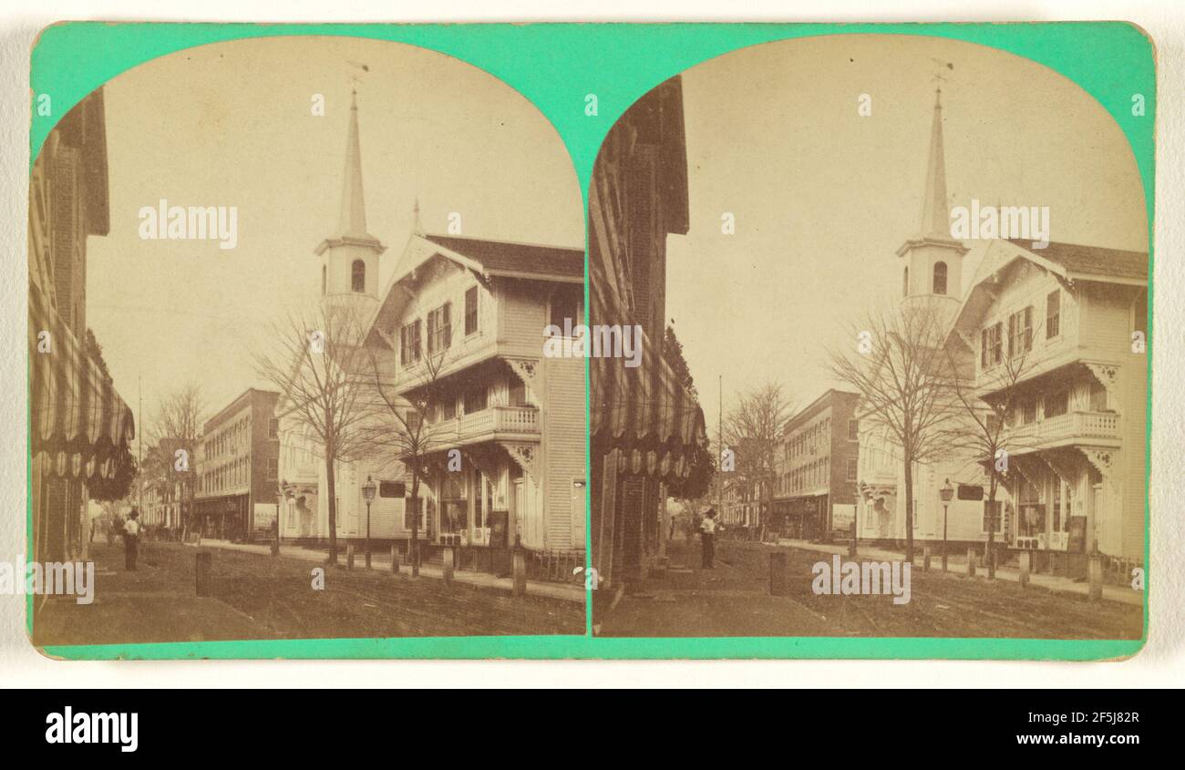 Church. Attributed to Albert M. McKenney (American, active 1860s ...