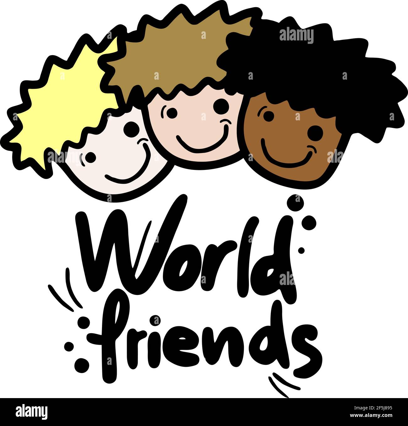 Kids of the world hi-res stock photography and images - Alamy