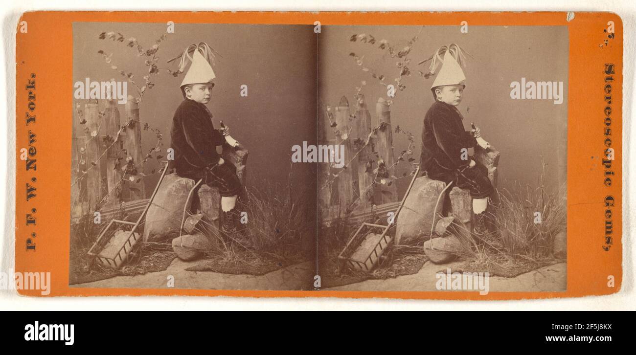 Playing Postillion. Peter F. Weil (American, active New York, New York ...