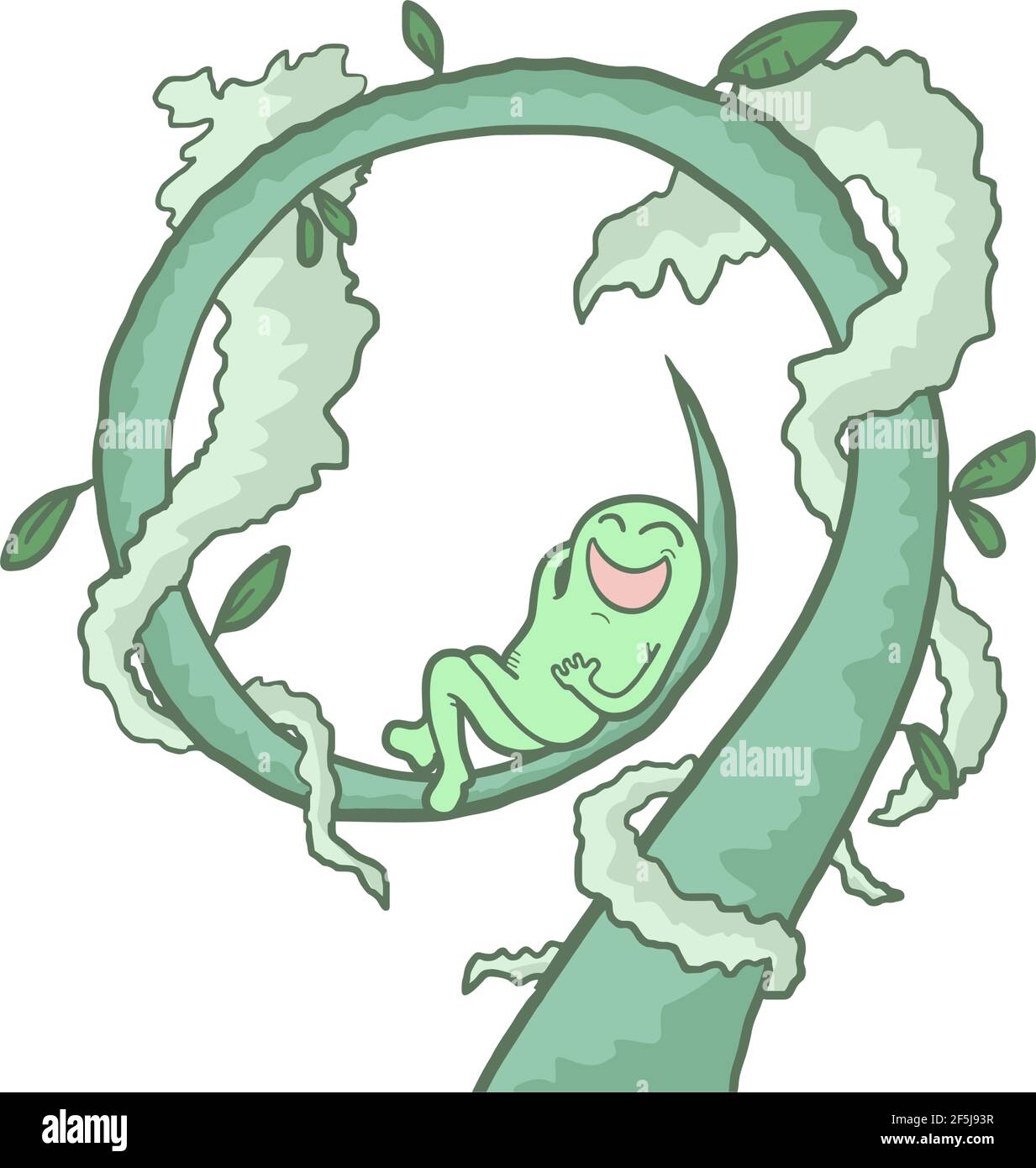 Sleep tree Stock Vector Images - Alamy