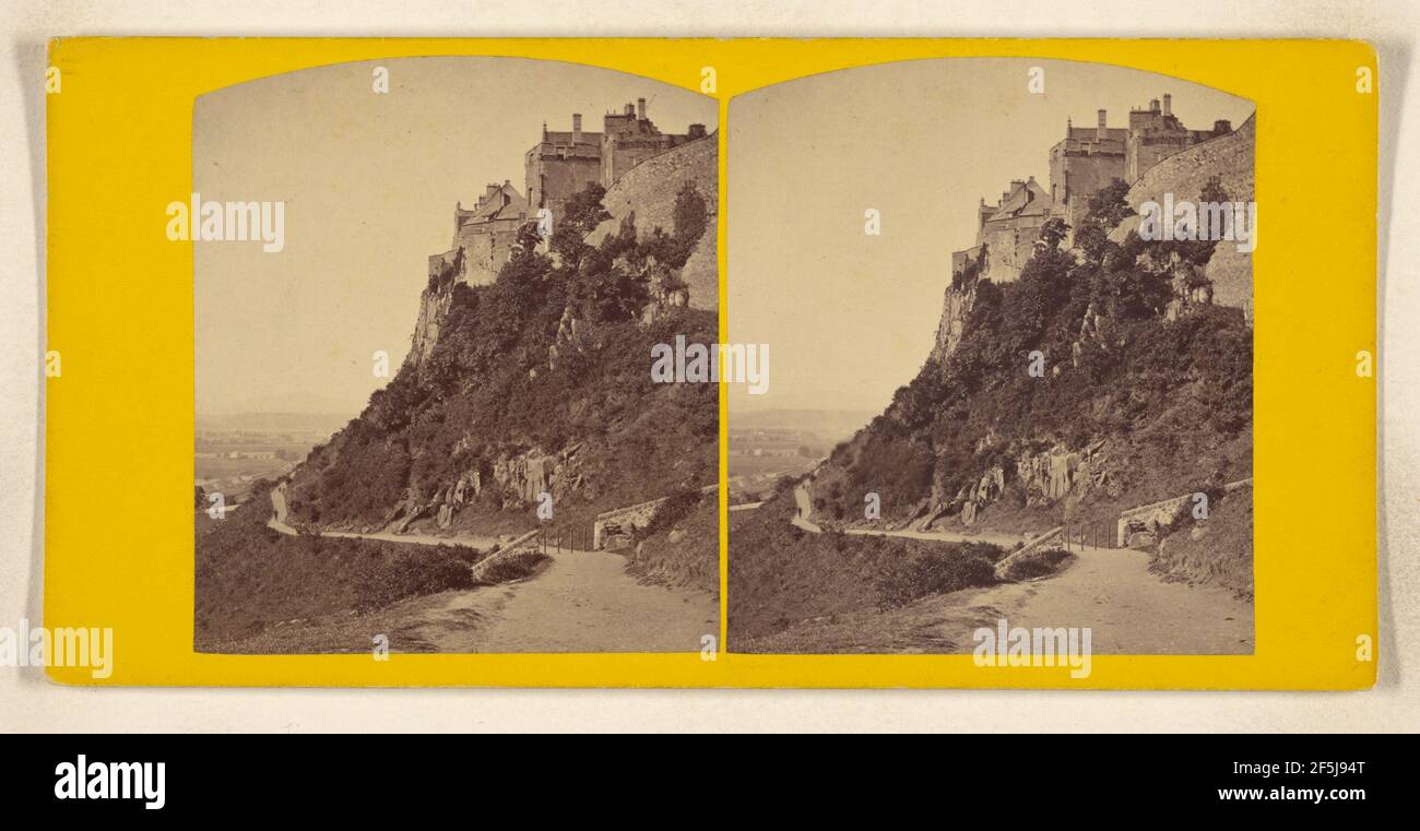 Stirling Castle, from Back Walk, No. 2.. A. Crowe (British, active ...