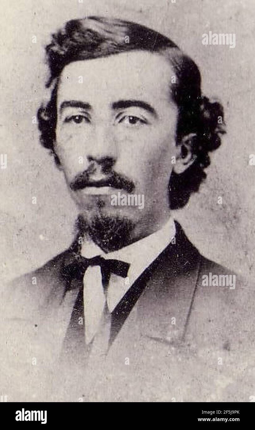James Jackson Purman (1864 Stock Photo - Alamy