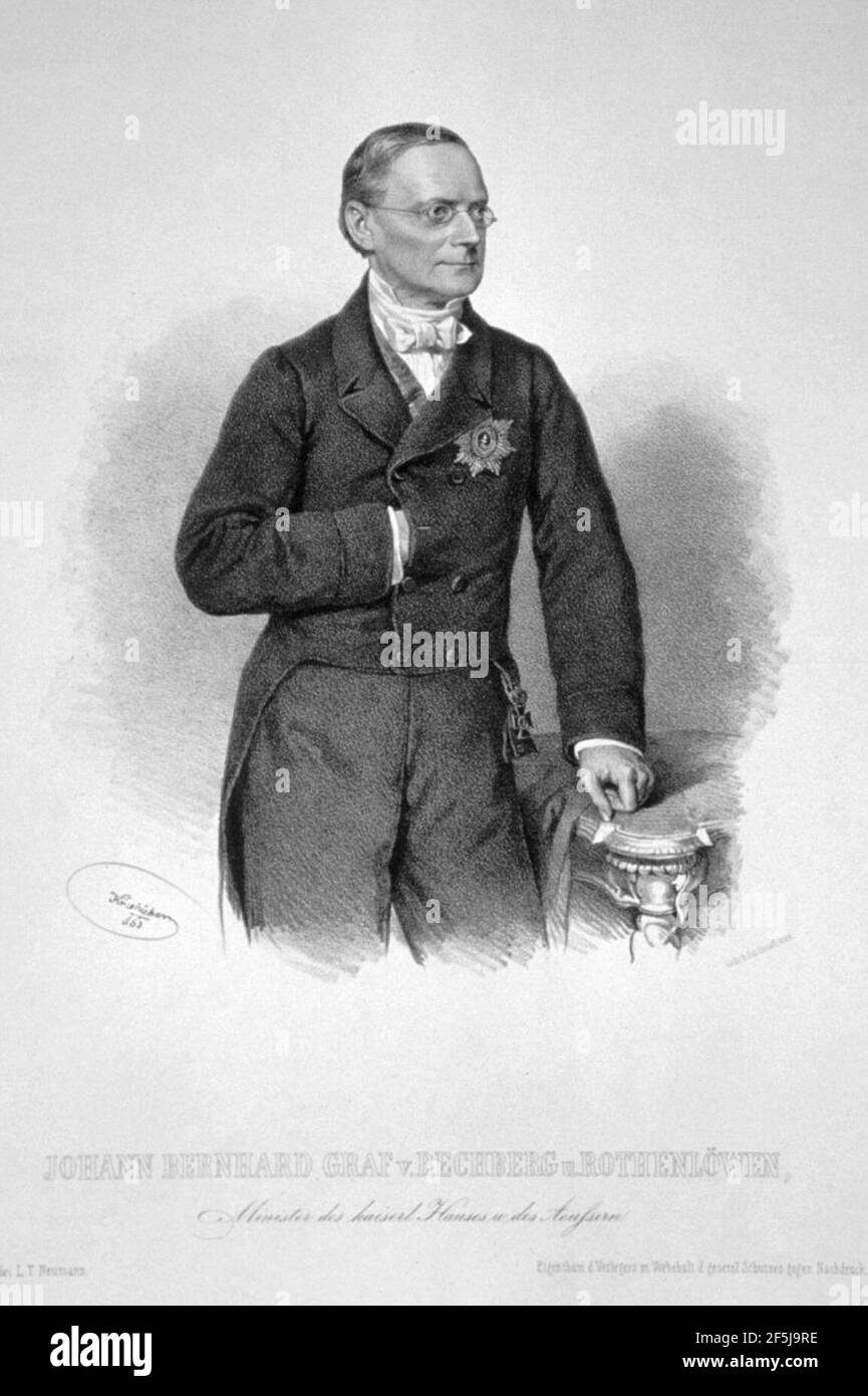 Johann Bernhard von Rechberg Stock Photo - Alamy