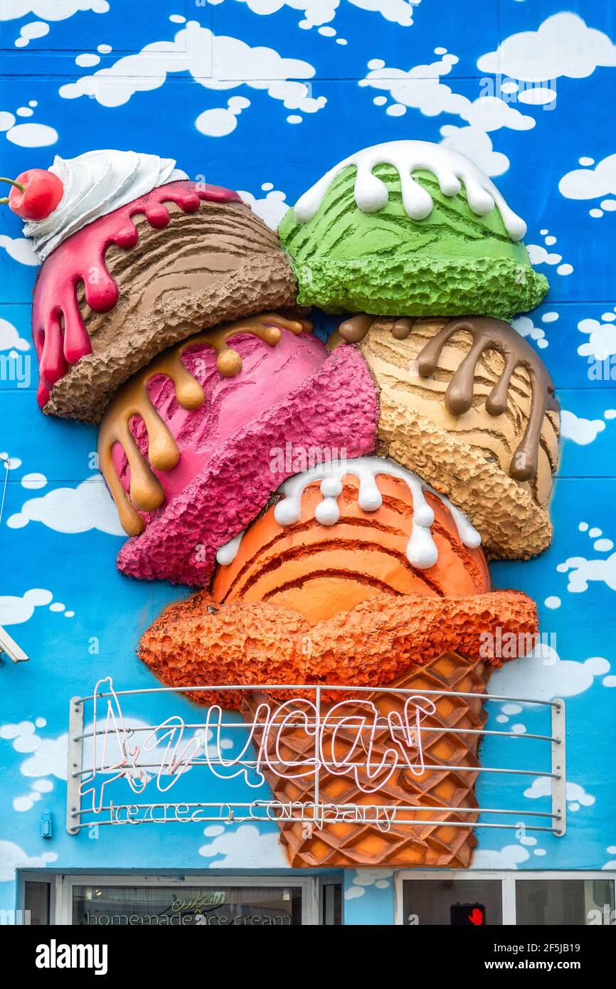Azucar ice cream hi-res stock photography and images - Alamy