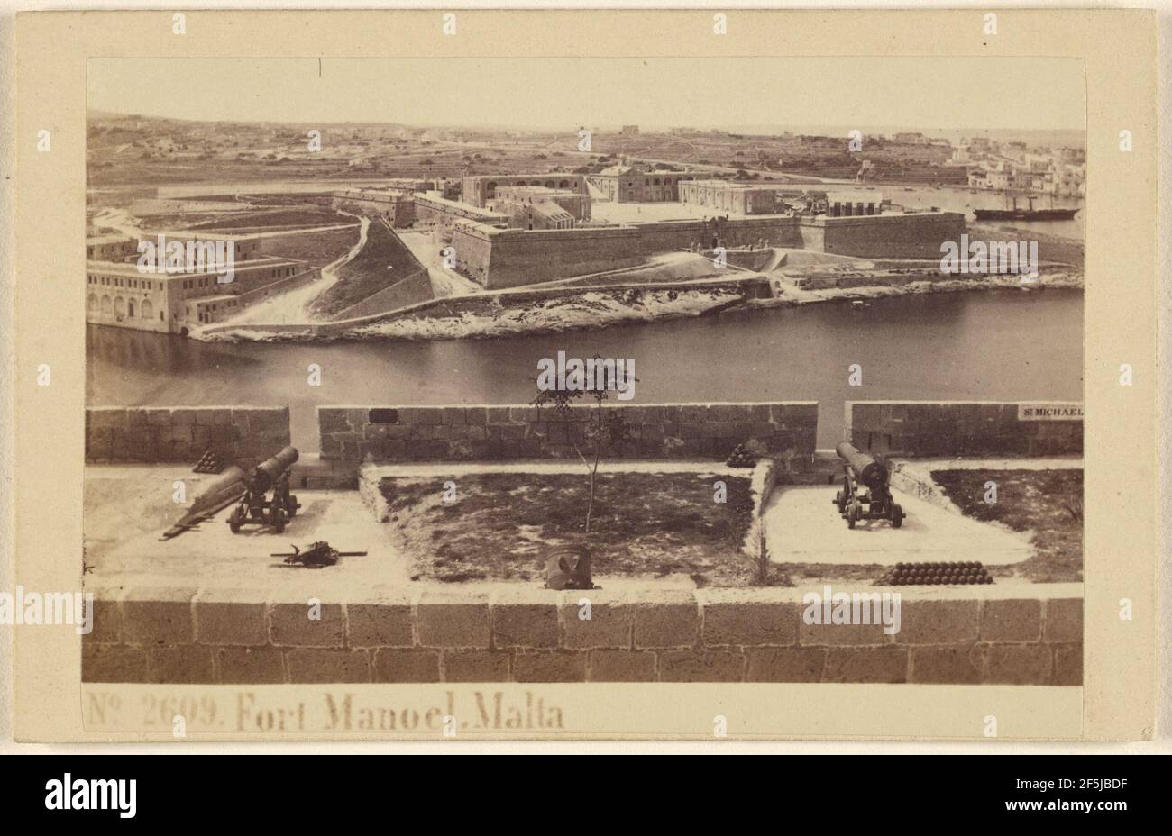 Fort Manoel. Malta.. Sommer & Behles (Italian, founded 1867, dissolved ...