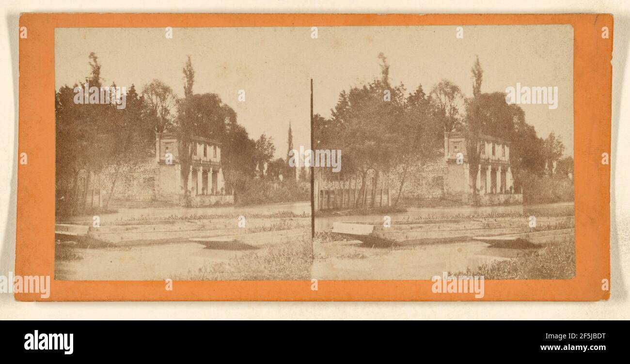 El Embarcadero. Julio Michaud (French, active Mexico City, Mexico 1860s ...