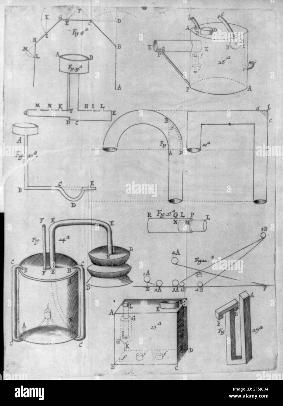 Pumping machinery - hydraulic instruments Stock Photo - Alamy