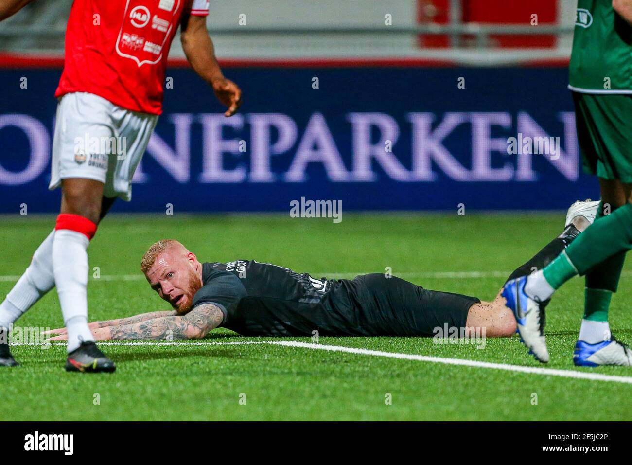 MAASTRICHT, NETHERLANDS - MARCH 26: 1-0 MVV Maastricht goal by Sven ...