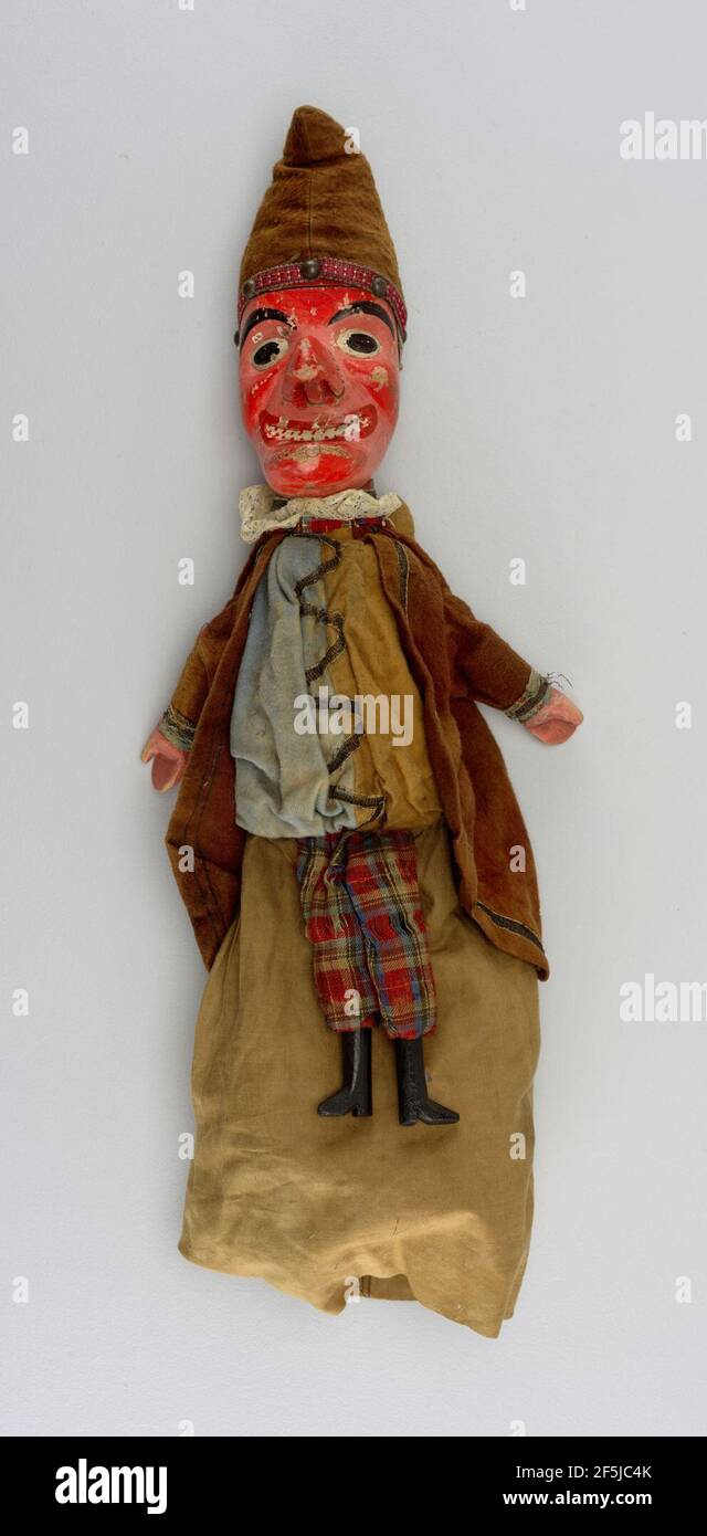 Punch Hand Puppet, late 19th century Stock Photo - Alamy