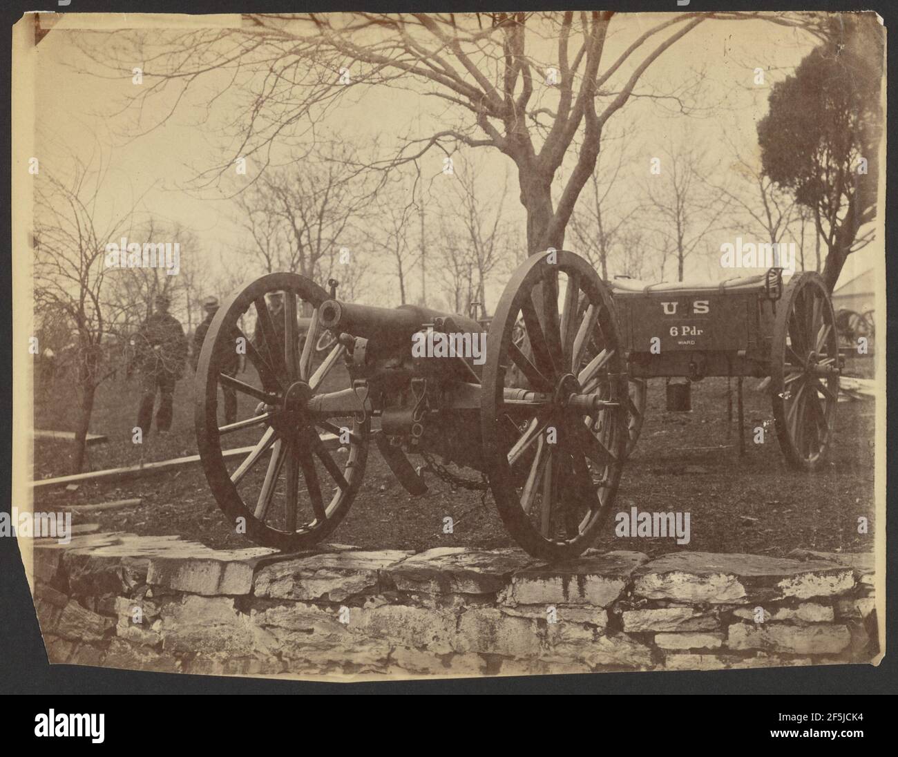 Small Mobile Cannon on Wheels. Timothy H. O'Sullivan (American, about ...