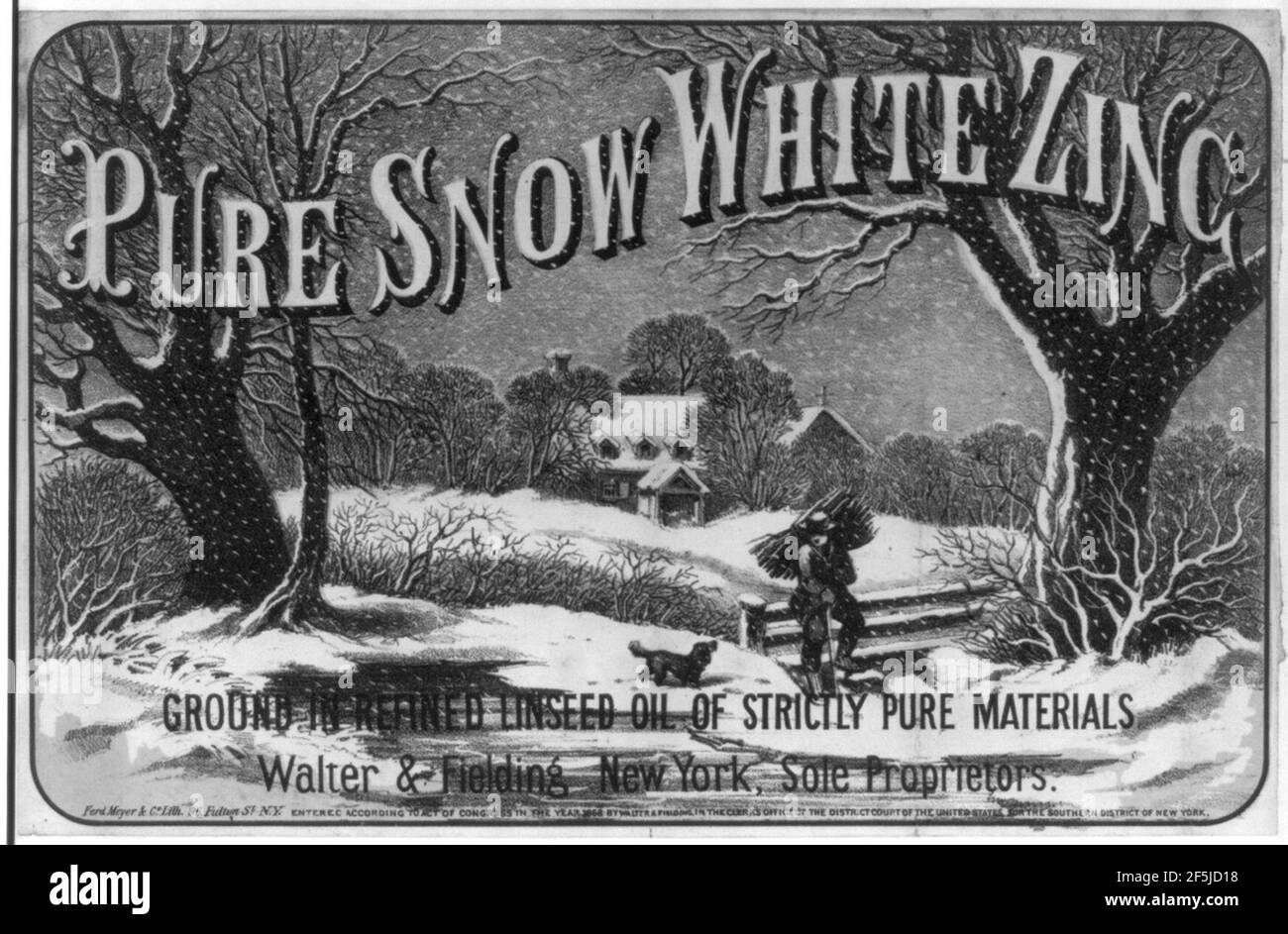 Pure White Snow Zinc Stock Photo - Alamy