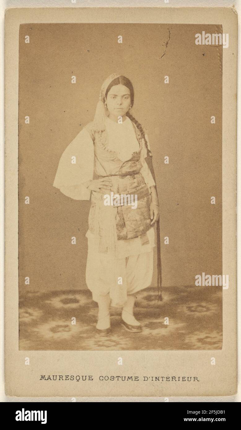 Mauresque Costume D'Interieur.. Claude-Joseph Portier (French, 1841 ...