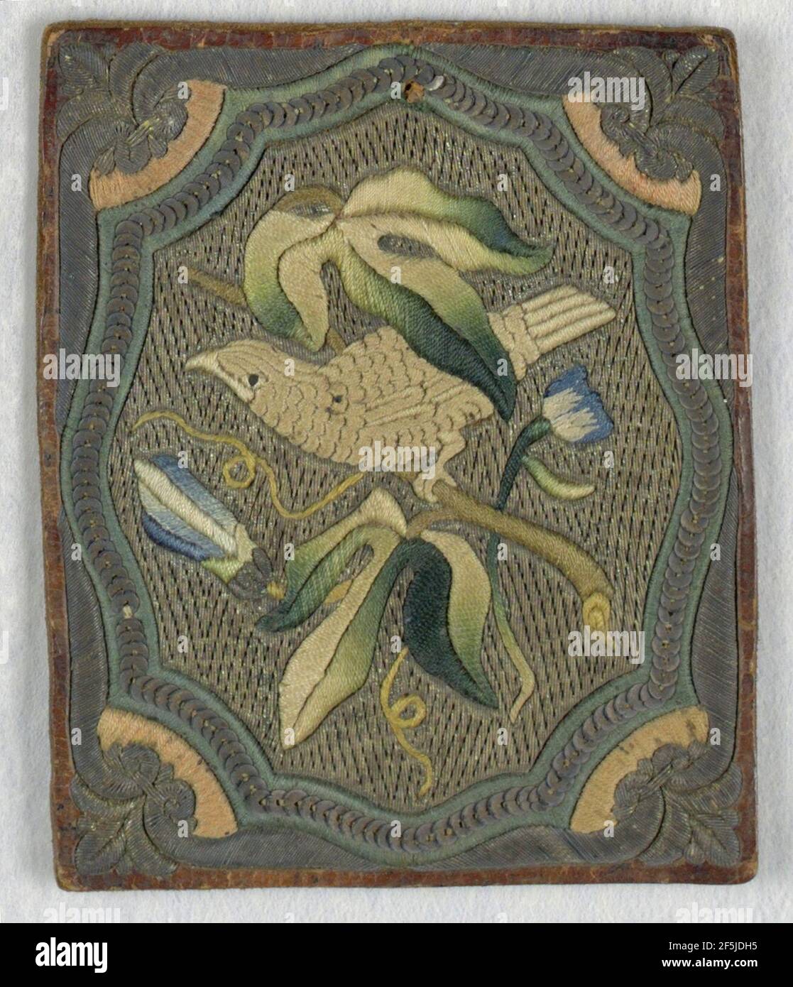 Purse Cover (Mexico), 19th century Stock Photo - Alamy