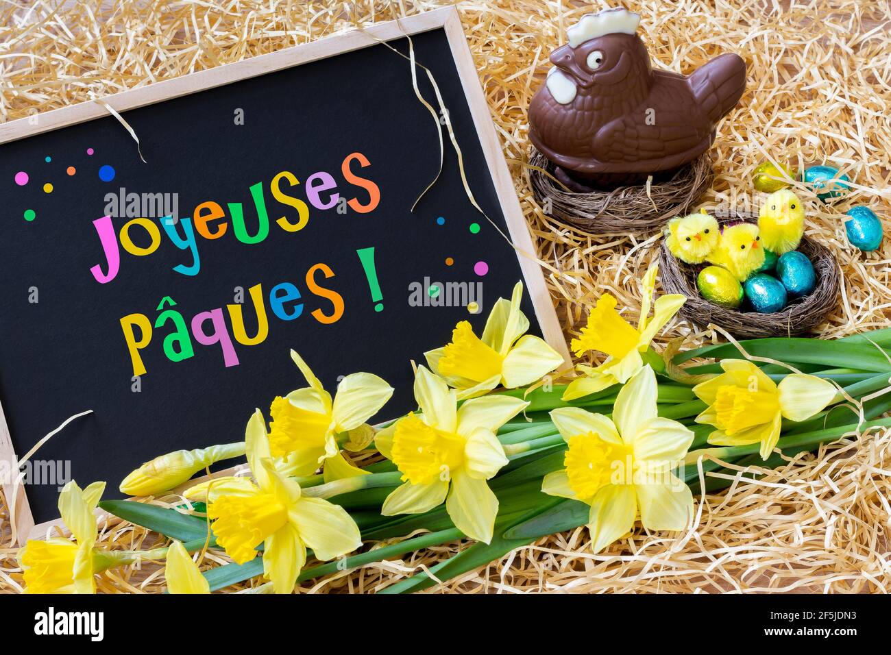 Joyeuses paques hi-res stock photography and images - Alamy