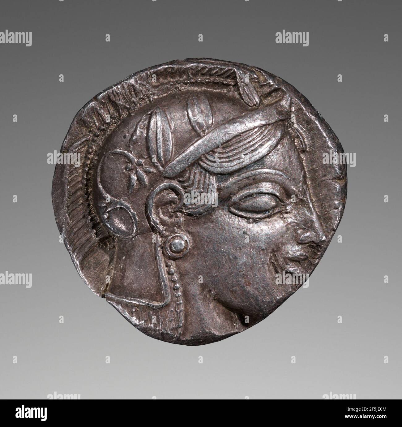Coin (tetradrachm) of Athens. Unknown Stock Photo - Alamy