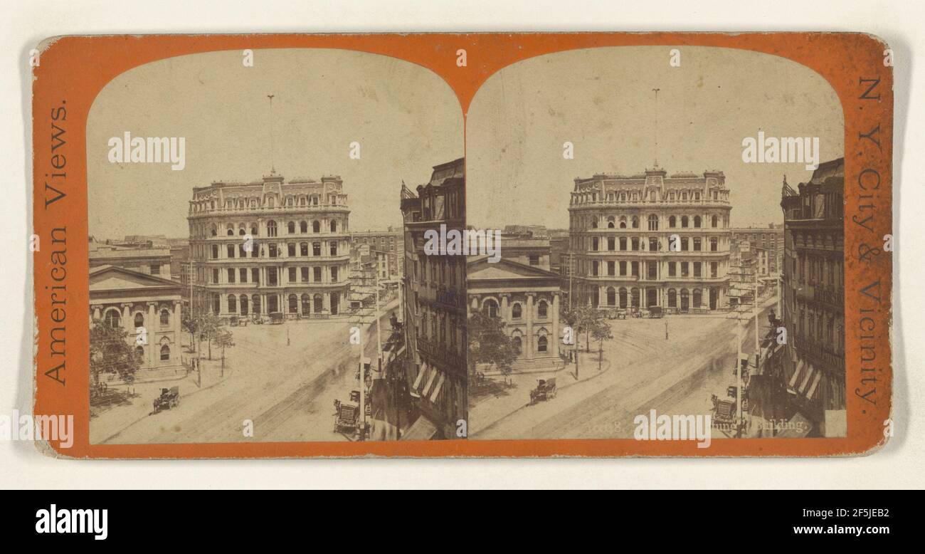 "Staats Zeitung" Building.. Edward and Henry T. Anthony & Co. (American ...
