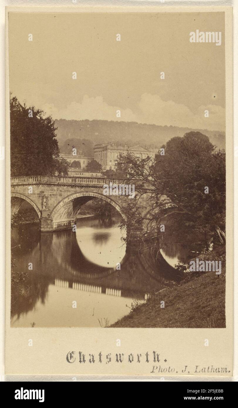 Chatsworth. England. John Latham (British, active 1860s Stock Photo - Alamy
