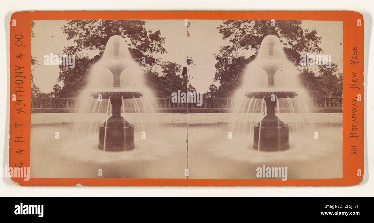 Greenwood Cemetery. The Fountain....Fountain Hill.. Edward and Henry T ...