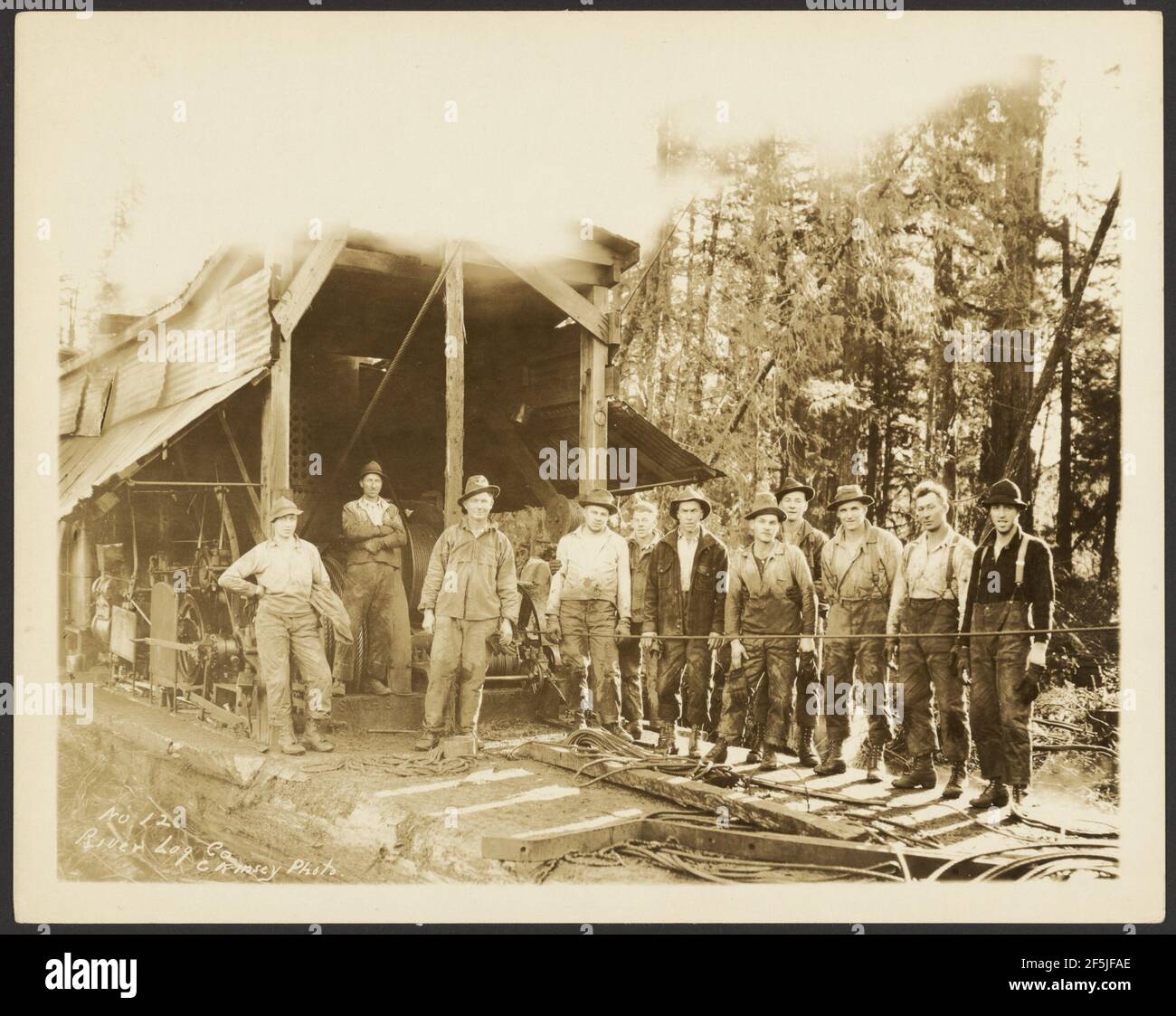 Group of loggers hi-res stock photography and images - Alamy