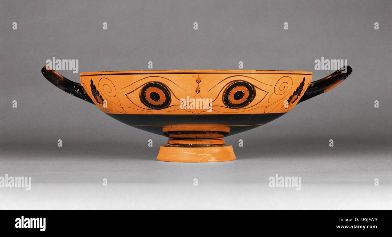 Chalcidian Eye Cup. Attributed to Phineus Painter (Greek (Chalcidian ...