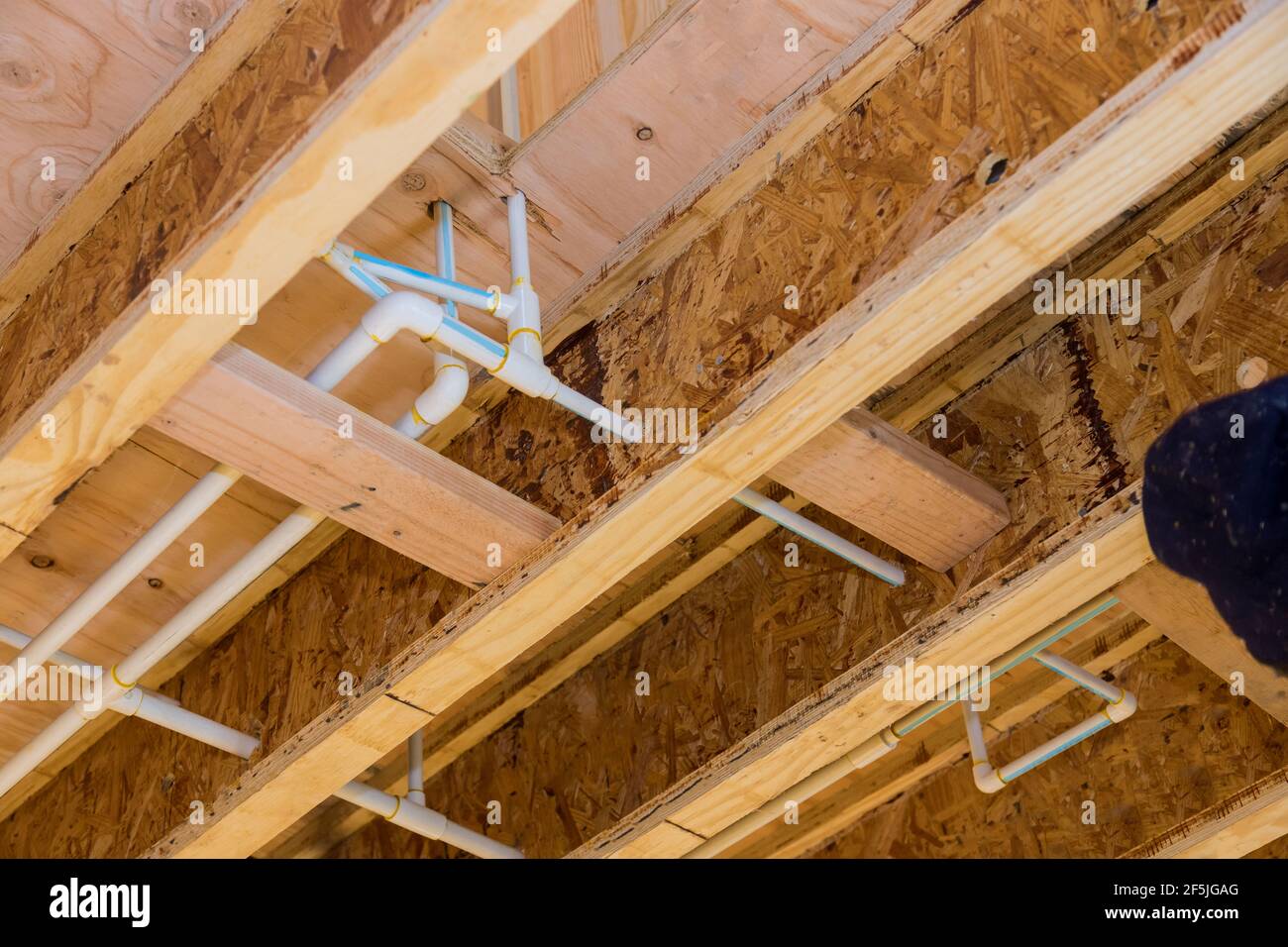 PVC water system rough plumbing pipe and fitting complete under ...