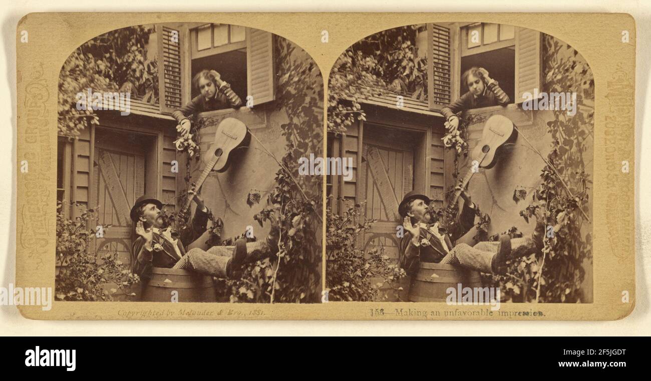 Making an unfavorable impression.. Louis Magnus Melander & Brother ...