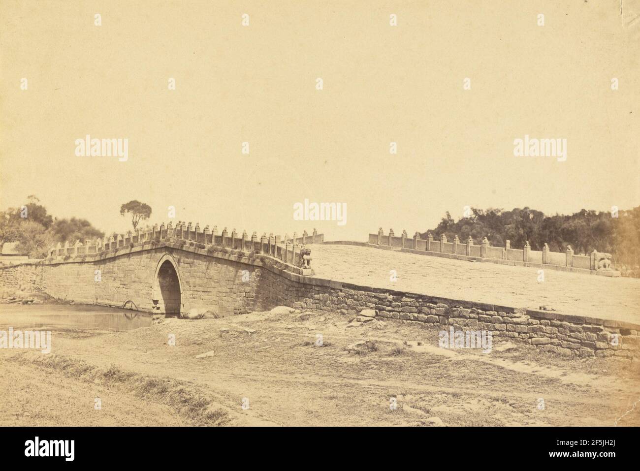 Bridge of the Pa-li-k'um, the Scene of the Fight with Imperial Chinese ...