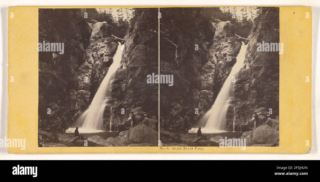 Glen Ellis Fall.. John P. Soule (American, 1827 - 1904 Stock Photo - Alamy