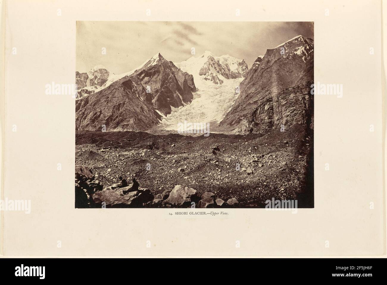 Shigri Glacier - Upper View. Philip Henry Egerton (British, active ...