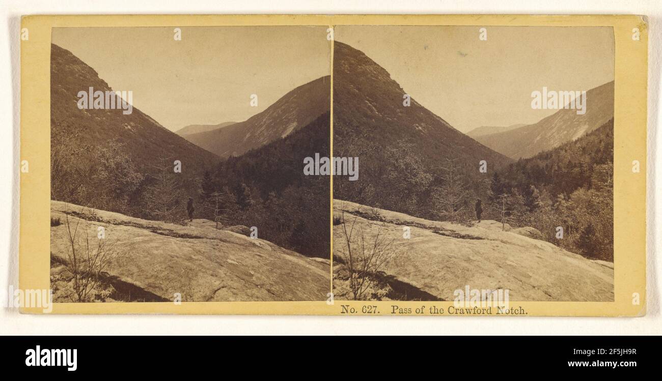 Pass of the Crawford Notch.. John Moran (American, born England, 1829 ...