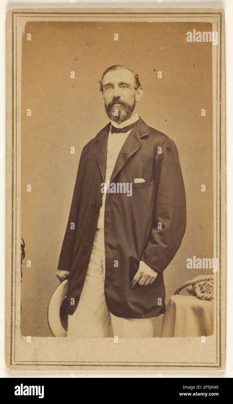 William Baker. Abraham Bogardus (American, 1822 - 1908 Stock Photo - Alamy