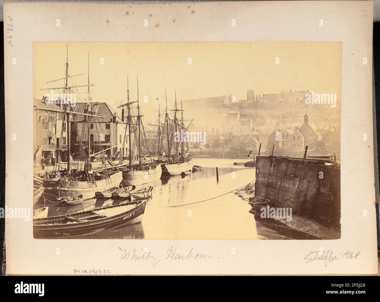 Whitby Harbour. Frank Meadow Sutcliffe (British, 1853 - 1941 Stock ...