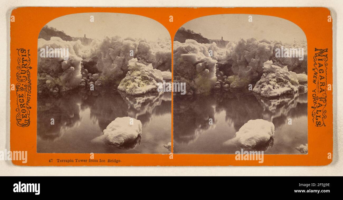 Terrapin Tower from Ice Bridge. Niagara Falls, New York. George E ...