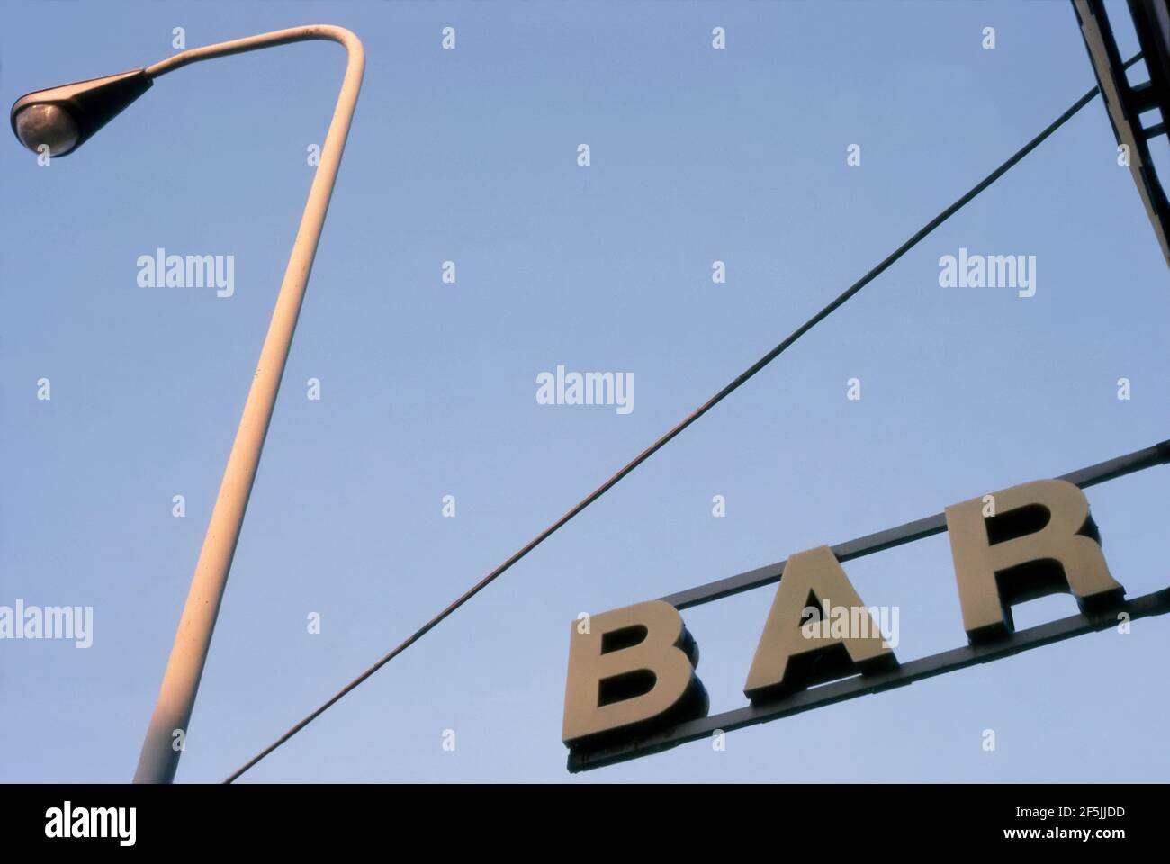 Bar sign in italian hi-res stock photography and images - Alamy