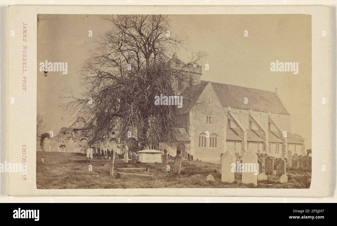 Boxgrove church near Chichester. 20 April 66.. James Russell (British ...
