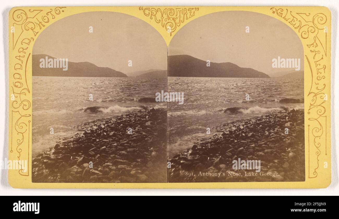 Anthony's Nose, Lake George.. S.R. Stoddard (American, 1843 or 1844 ...