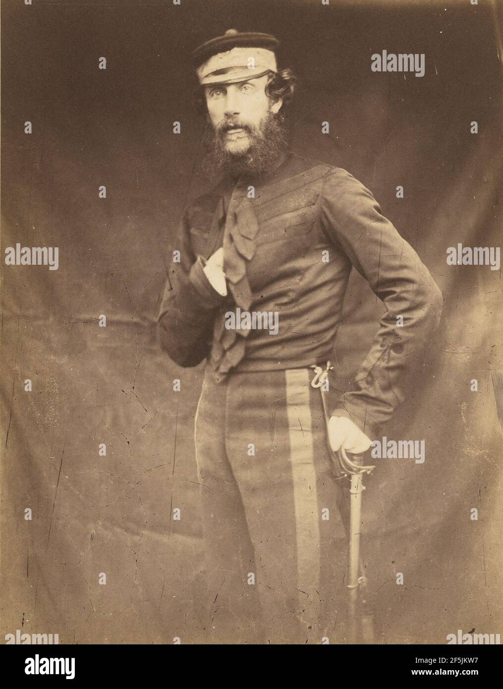 Colonel Harding, Commandant at Balaklava. Roger Fenton (English, 1819 ...