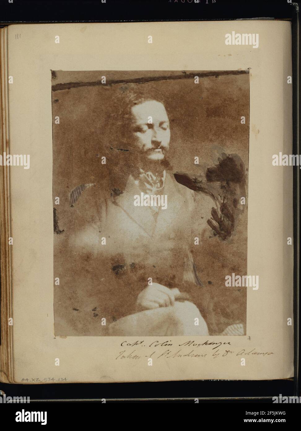 Captain Colin Mackenzie.. Dr. John Adamson (Scottish, 1810 - 1870 Stock ...