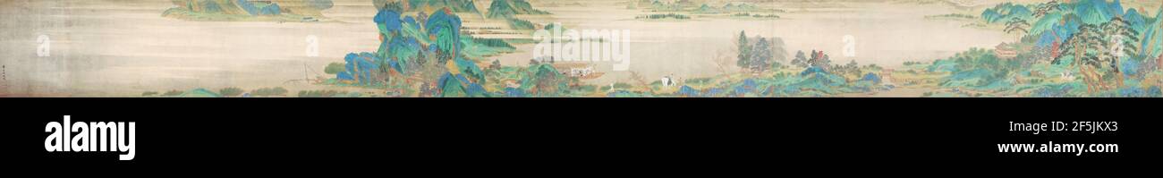 Qiu Ying - Saying Farewell at Xunyang Stock Photo - Alamy