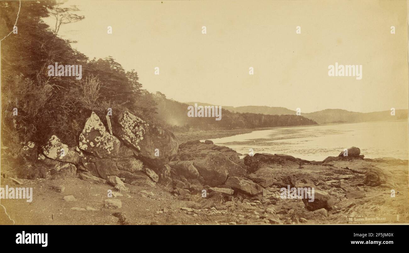 Laguna Dawson Island.. Unknown Stock Photo - Alamy