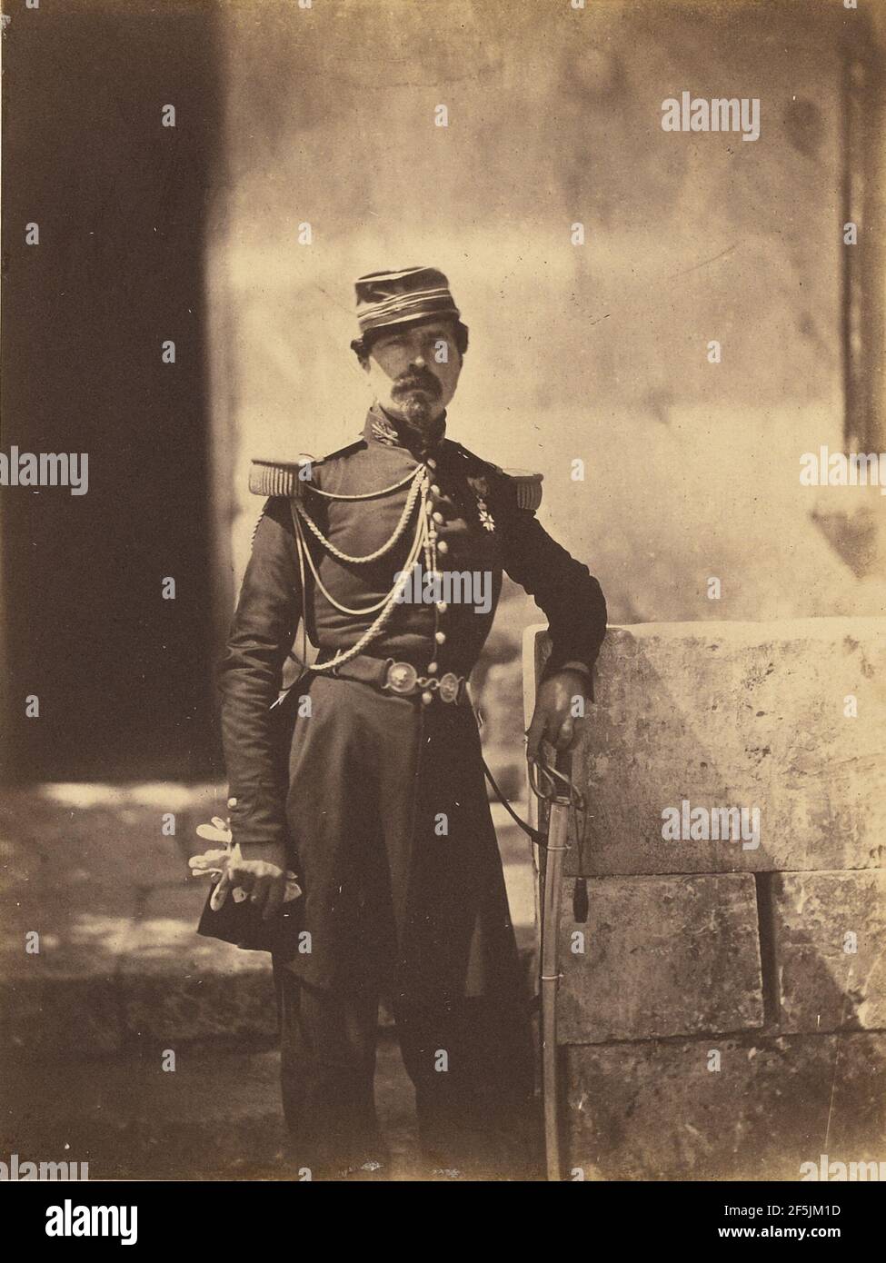 Lt. Colonel Vico. Roger Fenton (English, 1819 - 1869 Stock Photo - Alamy