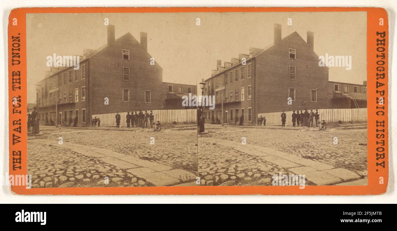 "Castle Thunder," Carey St., Richmond, Va., where so many Union ...